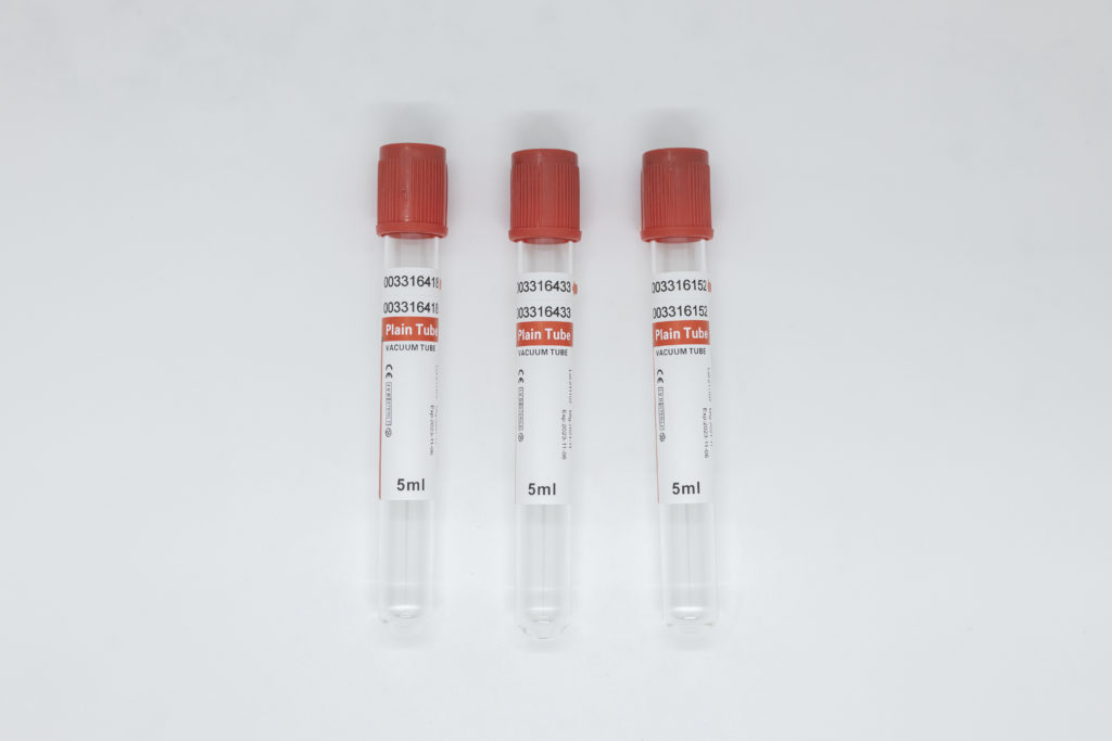 Test tube /Red capped/ – eSunMed LLC
